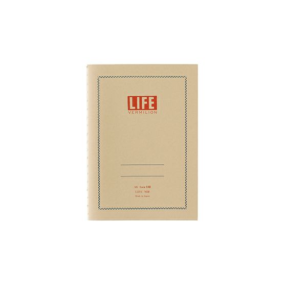 LIFE バーミリオンA6 方眼 | DELFONICS WEB SHOP